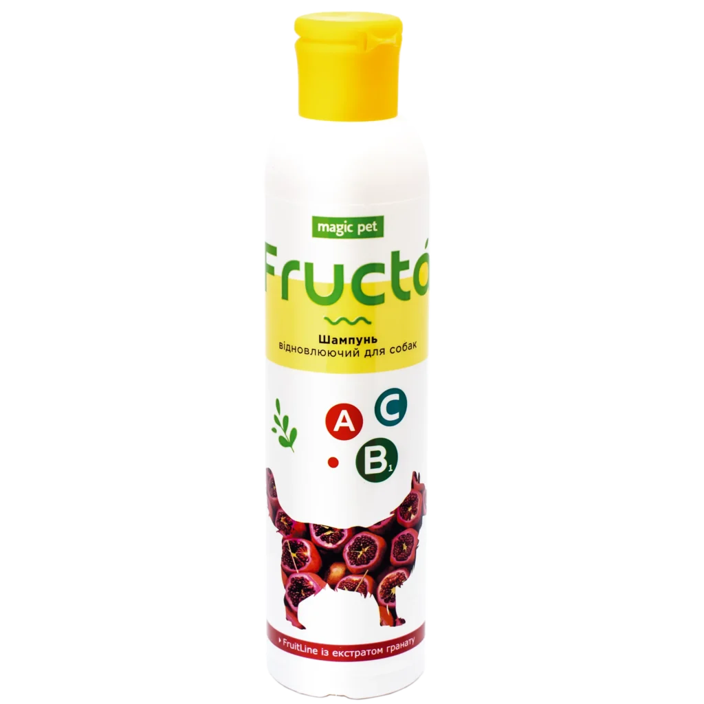 Шампунь Magic Pet FRUCTA з екстрактом граната, відновлюючий, для собак ...
